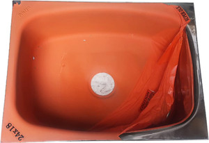 Genko Orange color Single Bowl kitchen sink Vessel Sink Price in India ...