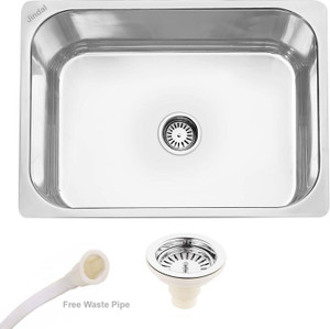 Jindal steel CLIMBER MEESHO Premium Quality Kitchen Sink Jindal 24x18x9 ...