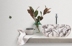 JEEBI Rectangle Counter Top Premium Designer Ceramic Wash Basin WHITE ...