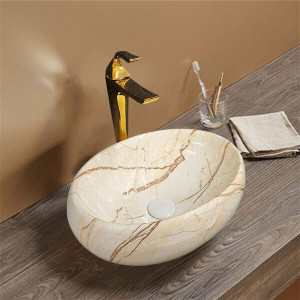 DELTA Premium Designer Ceramic (M.09) Wash Basin with Waste Pipe ...