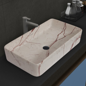 Plantex Ceramic Basin for Bathroom/Tabletop Wash Basin/Washbasin ...