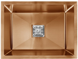 MESSINA 304 Grade Handmade 24 X 18 X 10 Kitchen Sink Single Bowl Sound ...