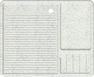 PRAJA Easy Cloth Wash Sink | High Grade Plastic | White Stone Finish ...