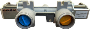 SPARESKART Double Inlet Valve for LG Top Load Washing Machine Washing ...