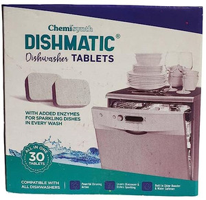 Dishmatic Dishwasher Tablets, Automatic Dishwashing Tablets for ...