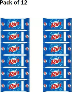 Rin Advance Big Bar Soap (Pack Of 12 ) New 250 GM SOAP Cloth soap ...