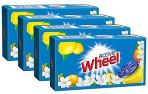 Wheel detergent pack of 4 with brush Detergent Bar Price in India - Buy ...
