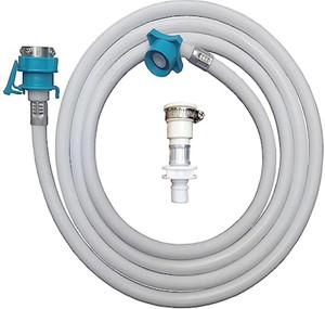 Sarah ™ -3 Mtr. Inlet Pipe With Universal Silicon Tap Adapter for Top ...