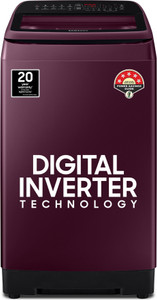 SAMSUNG 7 kg Fully Automatic Top Load Washing Machine Maroon Price in ...