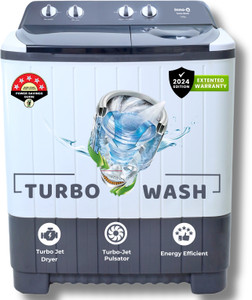 InnoQ 7.5 kg 5 Star Rated | Turbo Wash | Buzzer | Wheels | Turbo Jet ...