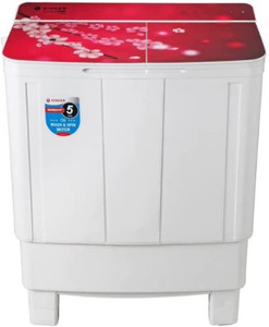 Singer 7 kg Semi Automatic Top Load Washing Machine Red, White Price in ...