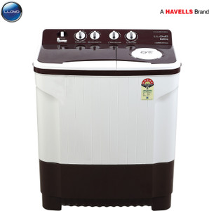 Lloyd by Havells 7.5 kg Semi Automatic Top Load Washing Machine Maroon ...