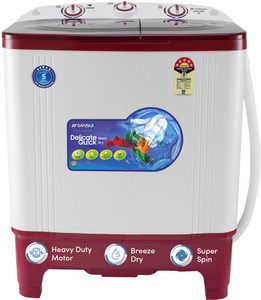 Sansui 7 kg 5 Star Rated with Super Spin Breeze Dry Lint Filter Collar ...