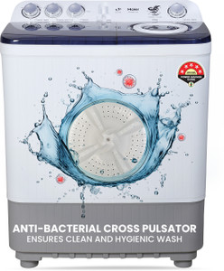 Haier 8 Kg Oxyi Dry Technology, 1300 RPM, Spray Function, Wash Programs ...