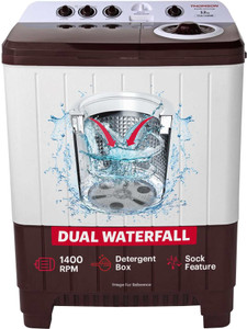 Thomson 12 kg 5 Star Aqua Magic Double Waterfall Semi Automatic Top ...