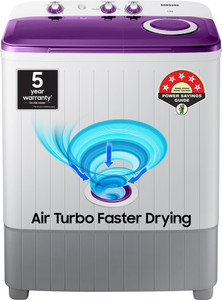 SAMSUNG 6 kg 5 star,Air Turbo Drying Semi Automatic Top Load Washing ...