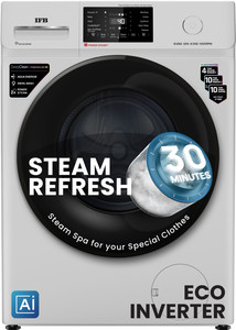 IFB 6.5 kg 5 Star with Steam Refresh program, 9 Swirl Wash, Eco ...