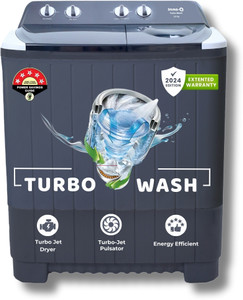 InnoQ 6.5 kg 5 Star Rated | Turbo Wash | Buzzer | Wheels | Turbo Jet ...