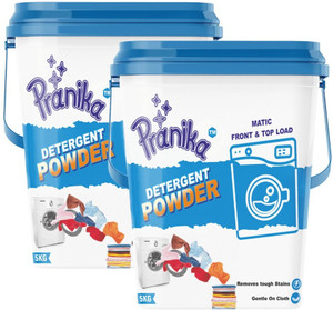 PRANIKA advance matic powerful Detergent Powder 10 kg Price in India ...