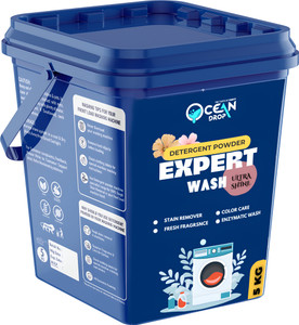 OceanDrop Detergent Powder 5 Kg, Super Saver Pack Gives Ultimate ...