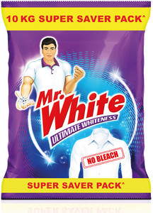 Mr. White Ultimate Whiteness Detergent Powder 10 kg Price in India ...