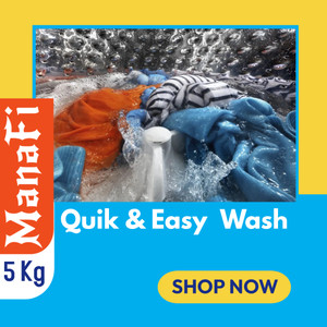 Manafi Quick & Easy Detergent Powder 5 kg Price in India - Buy Manafi ...
