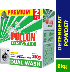 Pollon Detergent Powder For Front Load Washing Machines D-Matic Front ...