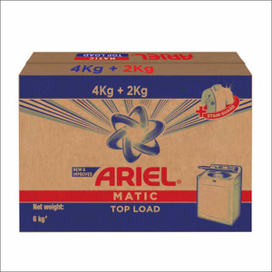 Ariel Matic Top Load | For Washing Machines | Detergent Powder 4 kg ...