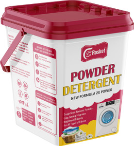 EROSKET Bright Like New Matic Front/Top Load Red Detergent Powder 5 kg ...