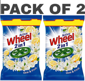 Wheel Active 2 in 1 Detergent Powder 2 kg Price in India - Buy Wheel ...