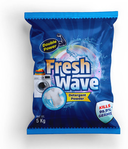 Fresh Wave ACTIVE WASH DETERGENT POWDER 5 KG Detergent Powder 5 kg ...