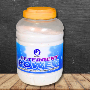 MONTU "deep clean refresh: 4kg detergent powder with long-lasting ...