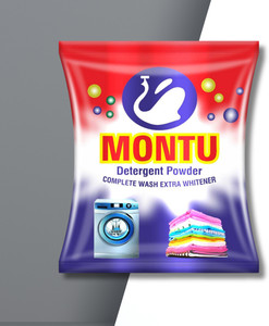 MONTU Top Load Washing Machine Powder Stain & Dirt Remove Detergent ...