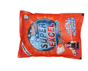 VINIL SUPER EXCEL WASHING POWDER PACK OF 10 PACKET Detergent Powder ...