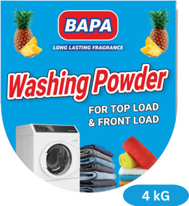 BAPA waller washing Detergent Powder (MF) Detergent Powder 4 kg Price ...