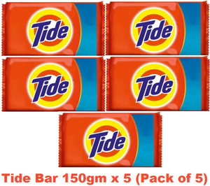 Tide Bar cleaning ^^ soap (Pack of 4) Detergent Bar Detergent Powder ...