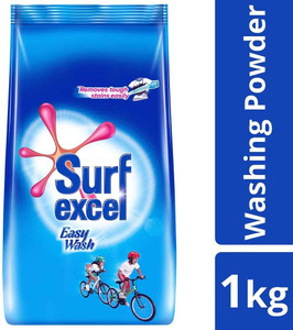 Surf excel Easy Wash Detergent Powder, 1kg Detergent Powder Price in ...