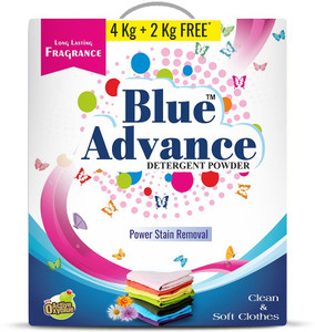 Blue Advance Matic Front Load & Top Load Detergent Powder (Floral ...