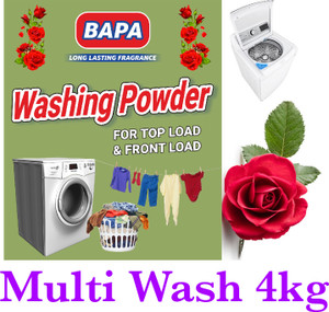 BAPA Multi Wash (UF) Detergent Powder 4 kg Price in India - Buy BAPA ...