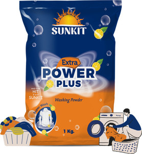 Sunkit Power Plus Washing Powders I Removes Stains & Odour I for ...