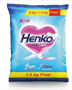 Henko Stain care detergent powder Detergent Powder 6.5 kg Price in ...