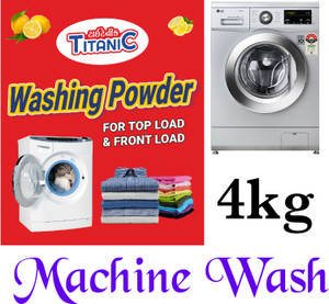 TITENIC Machine wash (T) Detergent Powder (Lemon) Price in India - Buy ...