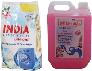 INDIA DIVYASA SOLUTIONS detergent and hand wash Detergent Powder 1 kg ...