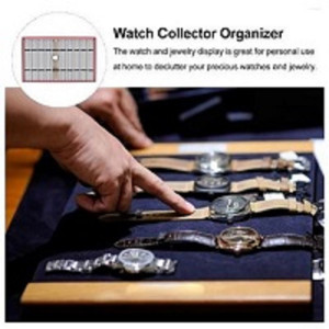 TECHGEAR 10 Slot Watch Band Holder, Watch Strap Case with Clear Lid ...