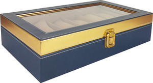 TNT FASHION Men and Women Premium Transparent Glass Top Watch Box/Watch ...