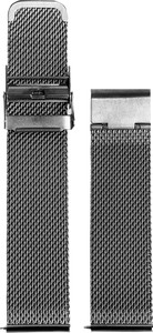 Exor Stainless steel GUN METAL Mesh straps with easy removeable spring ...