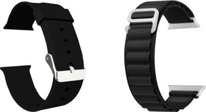 ACM Pack of 2 Strap Sliding Silicone & Nylon for Ptron Reflect Pro Plus ...