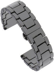 BNF Ceramic Watchband Link Replacement Smart Watch Strap Steel Buckle ...