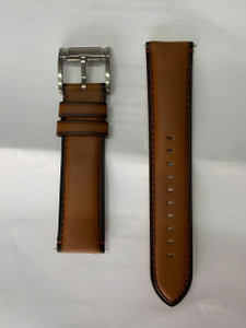 mt karen MTU leather 22mm strap compatible with fossil watch 22 mm ...