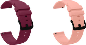 ACM Pack of 2 Watch Strap Silicone Hook 22mm for Boult Radian ...